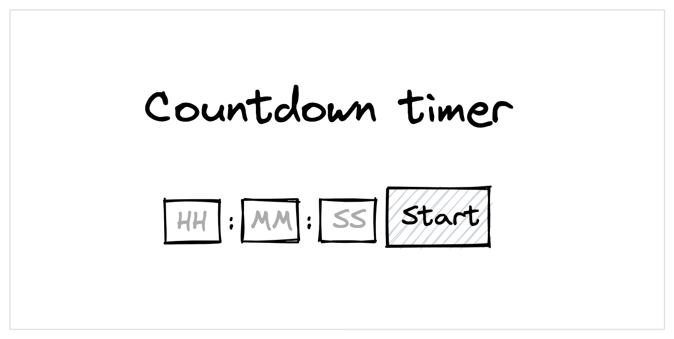 Countdown Timer Frontendeval